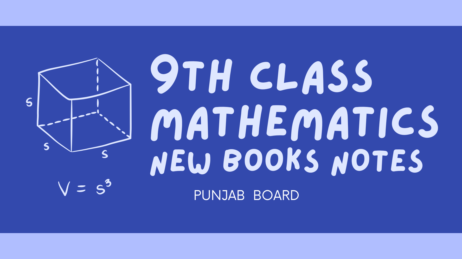 9th Class Math Chapter-wise Exercise Solutions – Punjab Board