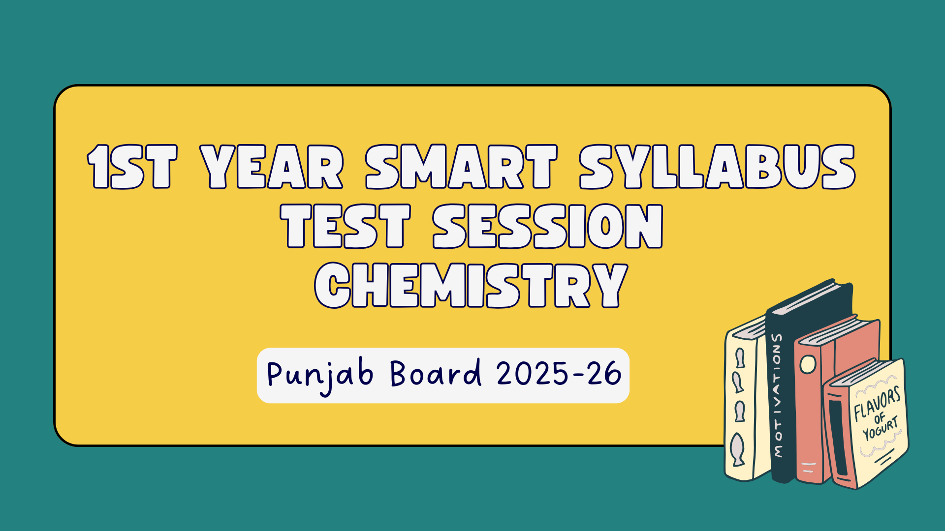 Punjab Board 1st Year Chemistry Smart Syllabus Test Session - Stepacademy